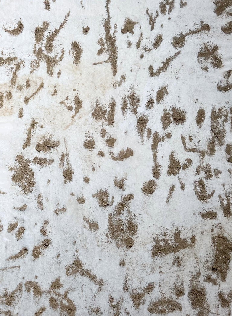 TUSET - Soil painting on organic cotton with pine wood (Original ...