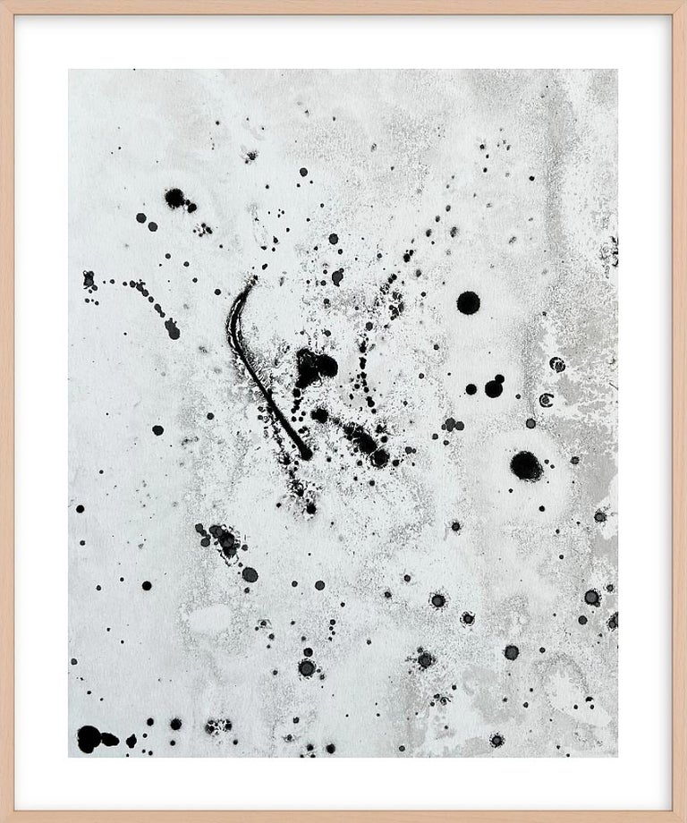 TUSET - Black Ink on white paper, 25 x 35 cm, Contemporary Painting ...