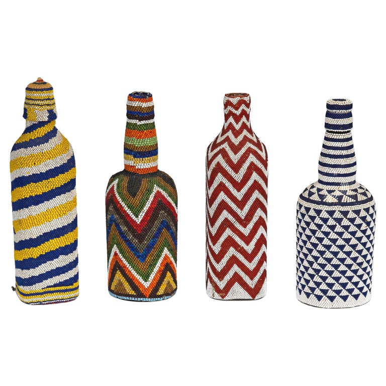 Tutsi Beaded Prestige Bottles For Sale at 1stDibs