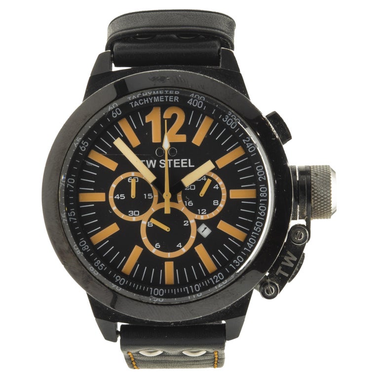 TW Steel Black Stainless Steel CEO Canteen For Sale at 1stDibs