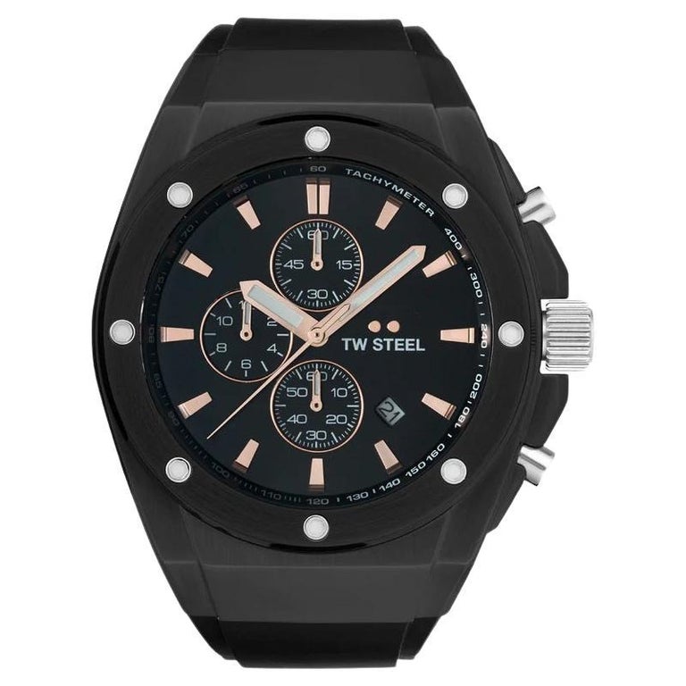 TW Steel CEO Tech Black Dial Men's Watch CE4085 For Sale at 1stDibs