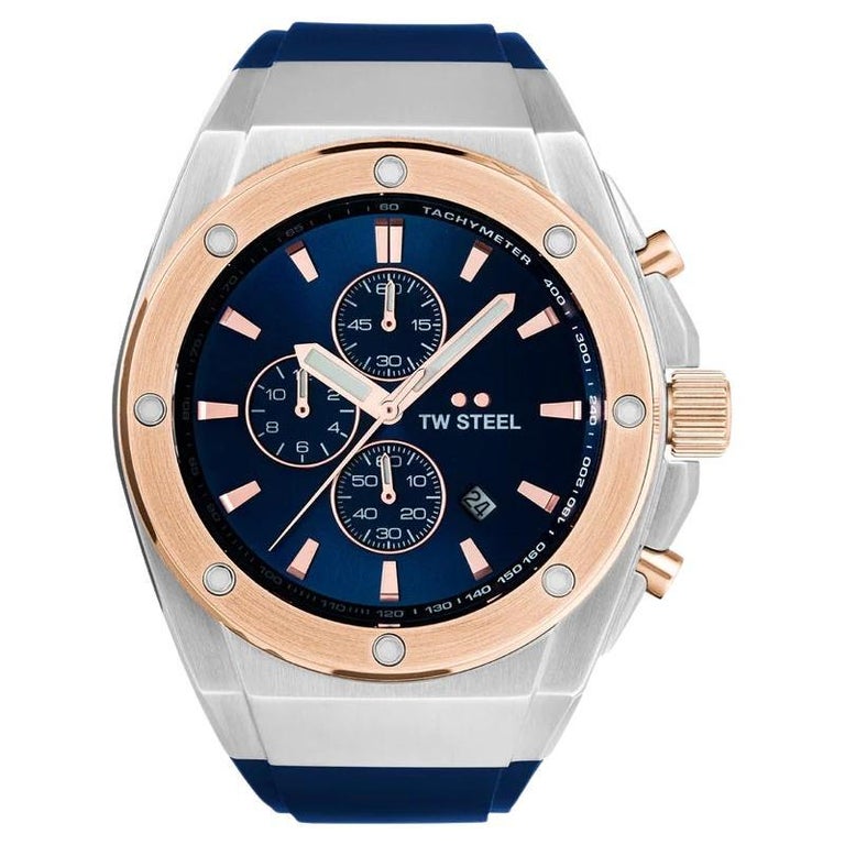 TW Steel CEO Tech Blue Dial Men's Watch CE4105 For Sale at 1stDibs