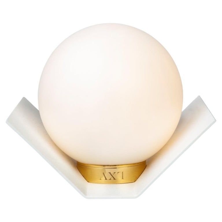 Twain Ex Pure White Wall Light by Lexavala For Sale at 1stDibs