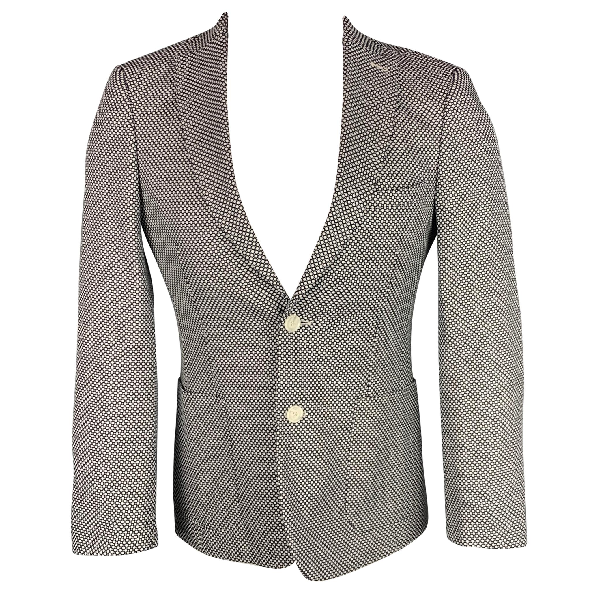 Incredible 1990s Light Blue Taupe Baroque Print 90s Vintage Cropped ...