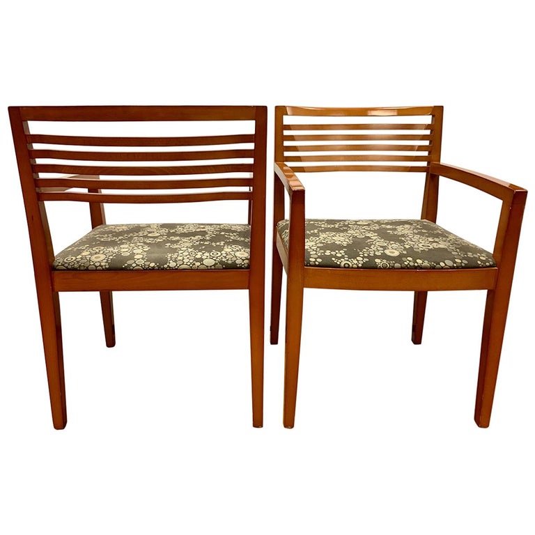 Twelve Knoll Studio Ricchio Armchairs by Joseph and Linda Ricchio at ...