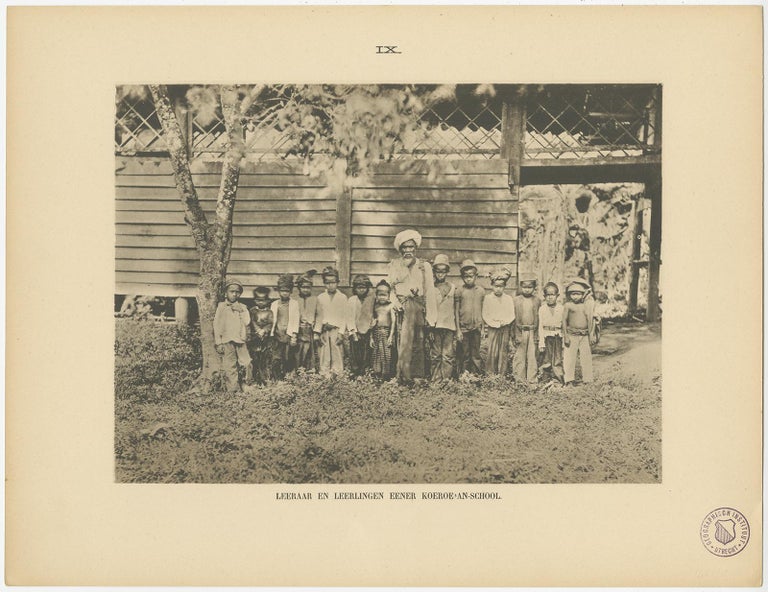 Twelve Prints of Aceh 'Atjeh' Published by E.J. Brill, '1895' For Sale ...