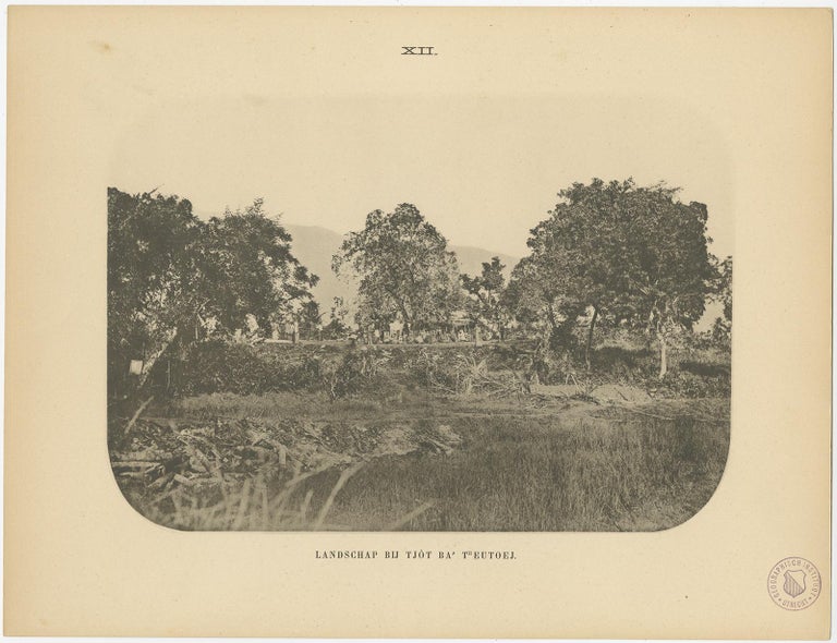 Twelve Prints of Aceh 'Atjeh' Published by E.J. Brill, '1895' For Sale ...