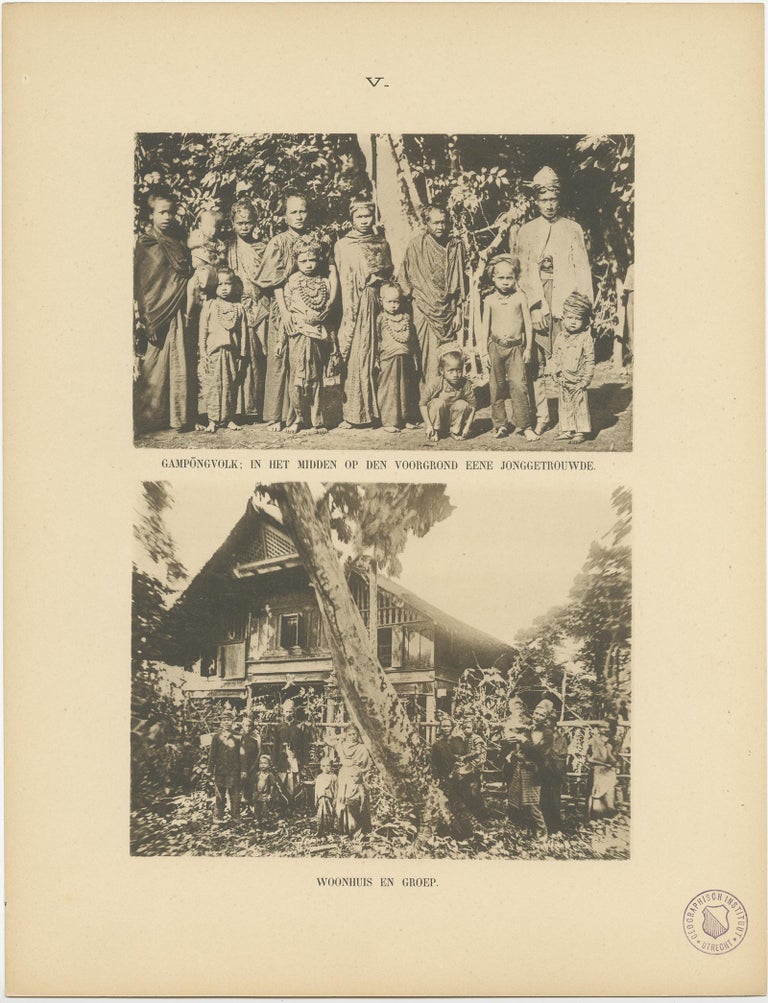 Twelve Prints of Aceh 'Atjeh' Published by E.J. Brill, '1895' For Sale ...