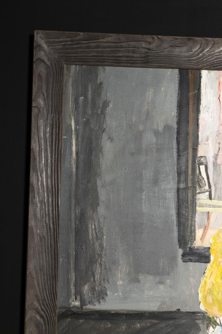 "Twins" Painting Oil on Board by Timothy Behrends For Sale at 1stDibs