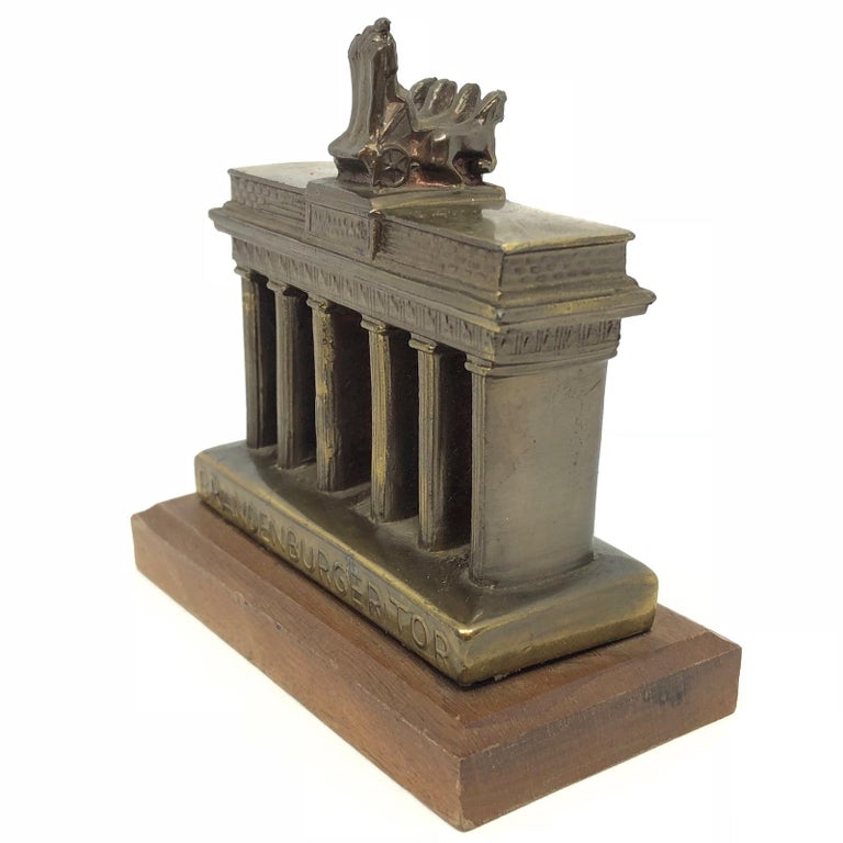 Two 1960s Souvenir Building Architectural Model Berlin Bear ...