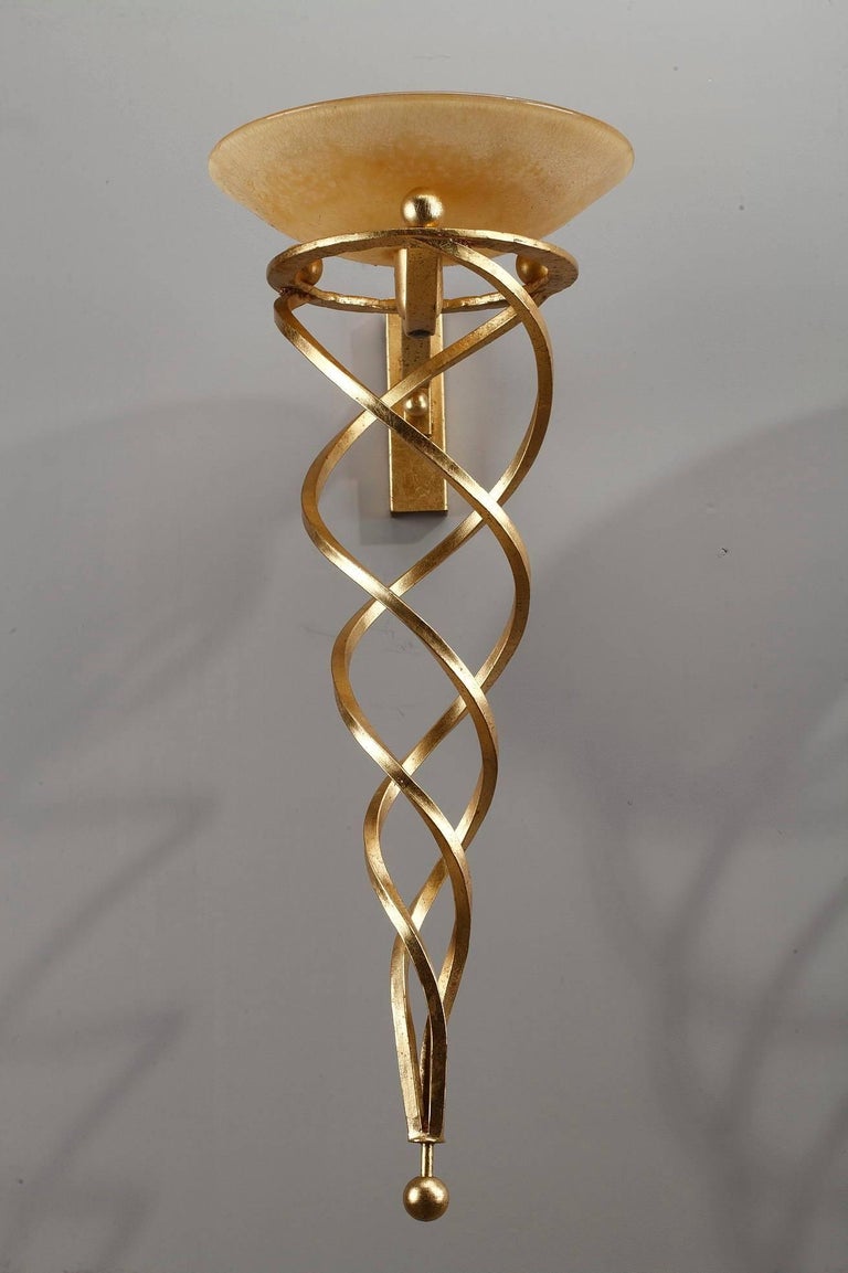 Two Antinea Terzani Wall Sconces by Jean François Crochet at 1stDibs
