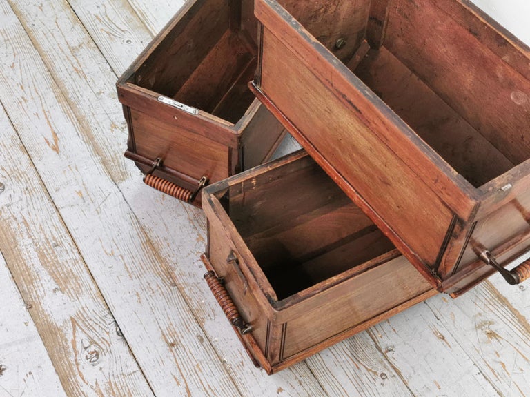 Two Antique Indoor Flower Window Box Planter from a Singer Sewing ...