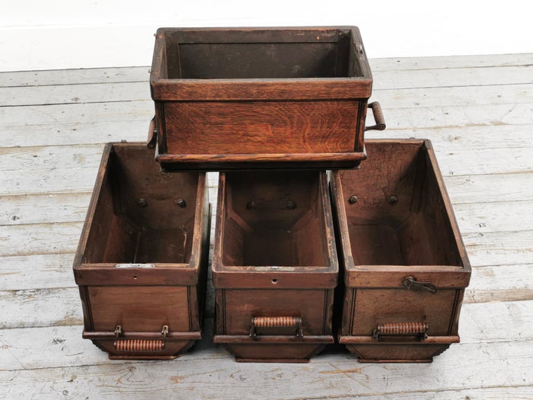 Two Antique Indoor Flower Window Box Planter from a Singer Sewing ...