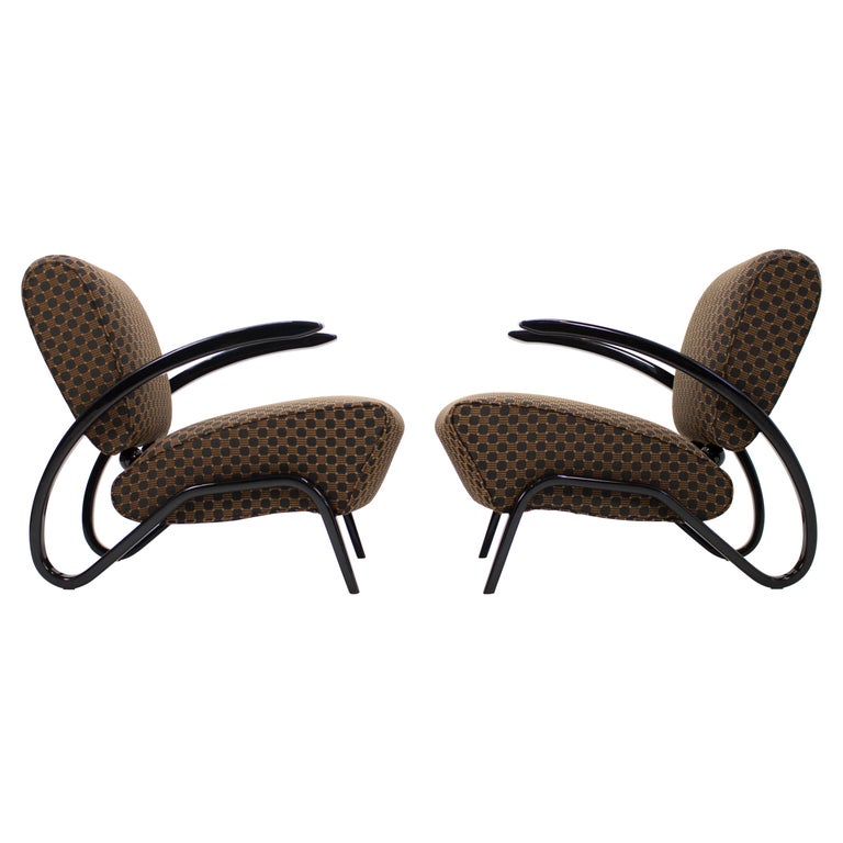 Two Armchairs H-275 by Jindrich Halabala, 1930s at 1stDibs | halabala ...