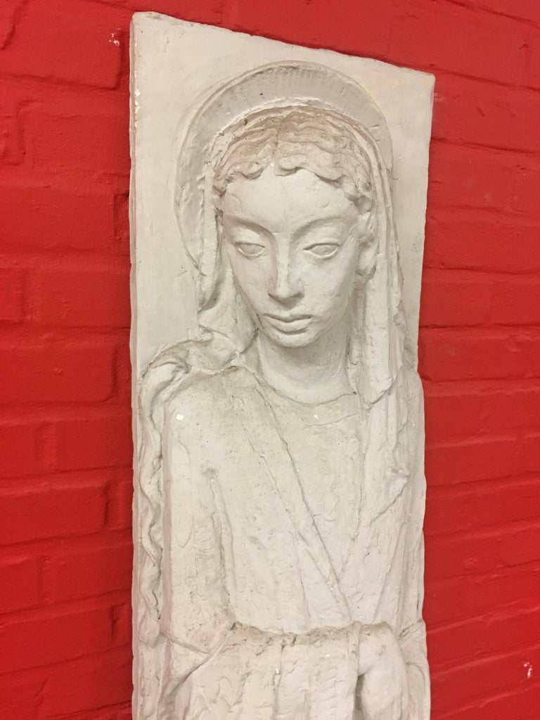 Two Art Deco Plaster Sculptures, circa 1930 For Sale at 1stDibs