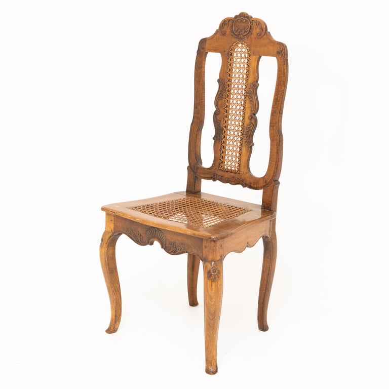 Two Baroque Chairs, Prob. Butzbach, Germany, Mid-18th Century For Sale ...