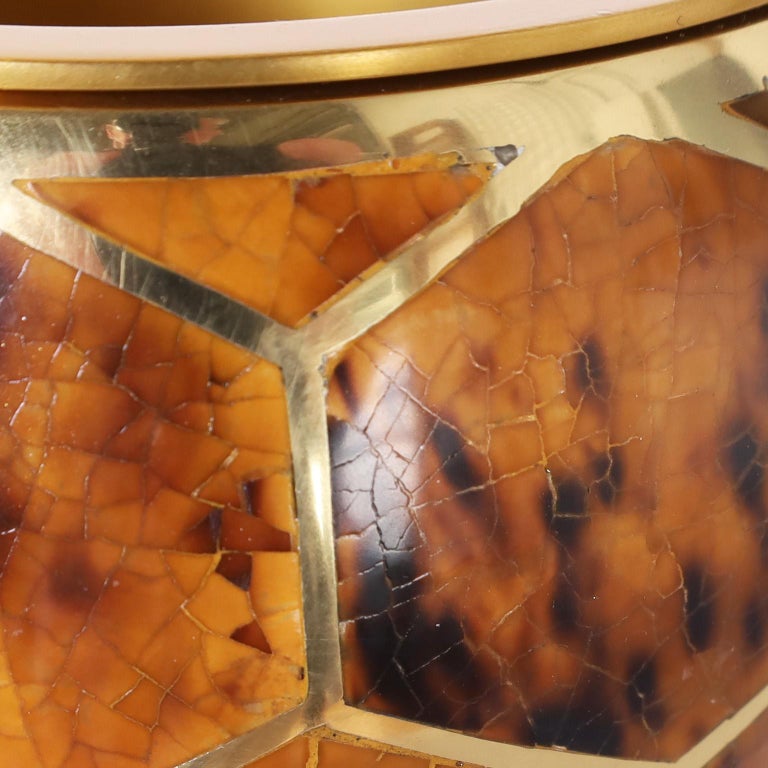 Bronze and Tortoise Shell Wine Cooler by Maitland-Smith For Sale at 1stDibs