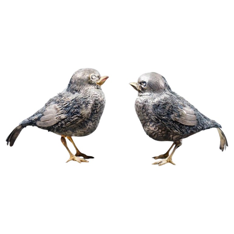 Two Buccellati Sterling Birds For Sale at 1stDibs