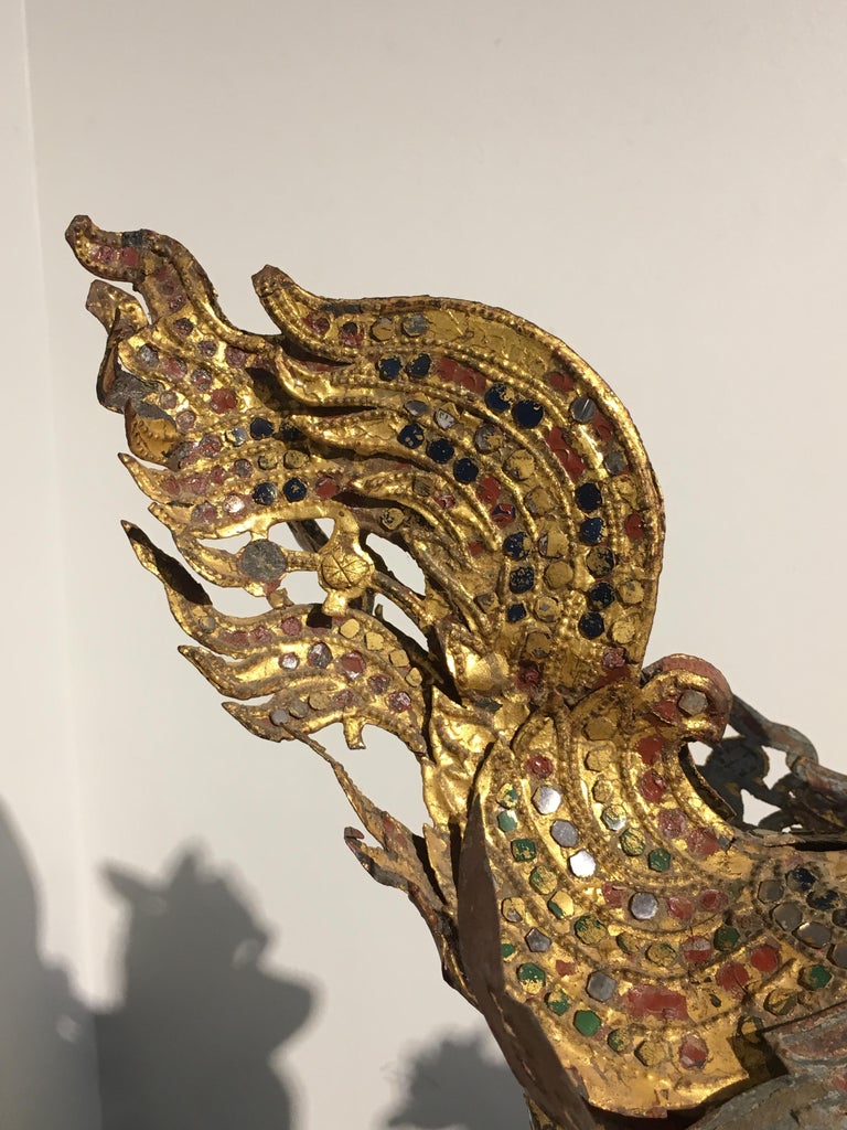 Two Burmese Hintha Bird Form Offering Boxes, Mandalay Period, Late 19th ...