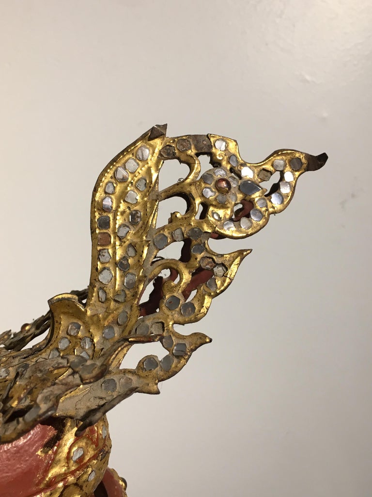 Two Burmese Hintha Bird Form Offering Boxes, Mandalay Period, Late 19th ...