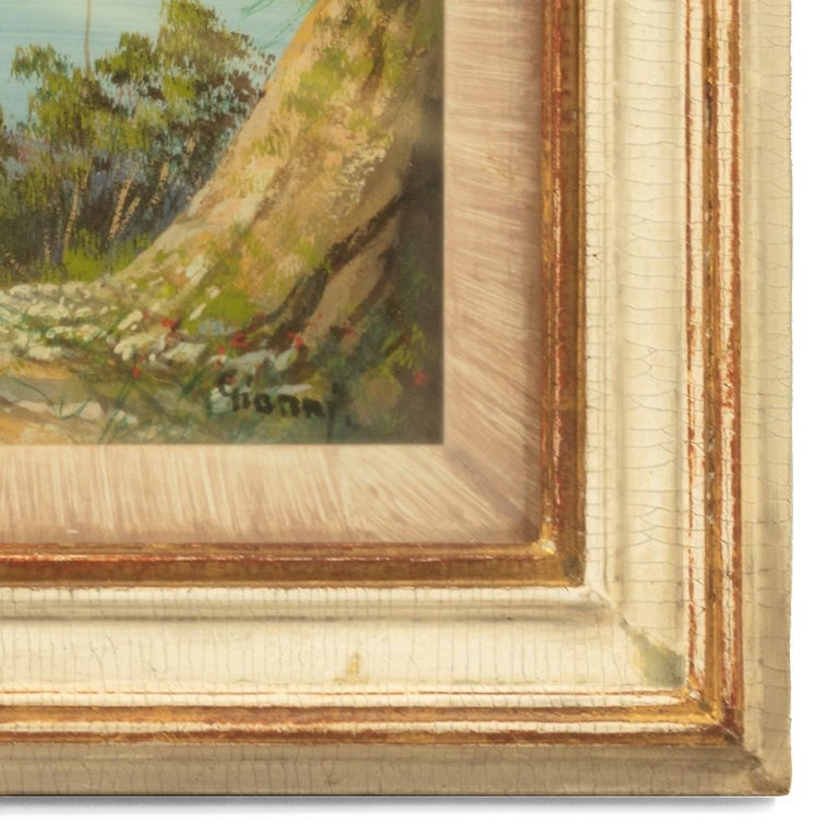 Two Charming Views of the Bay of Naples and Vesuvius by Maria Gianni ...