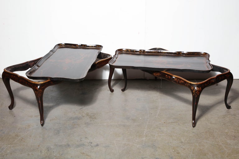 Two Chinese Lacquered Coffee Tables at 1stDibs | chinese lacquer coffee ...
