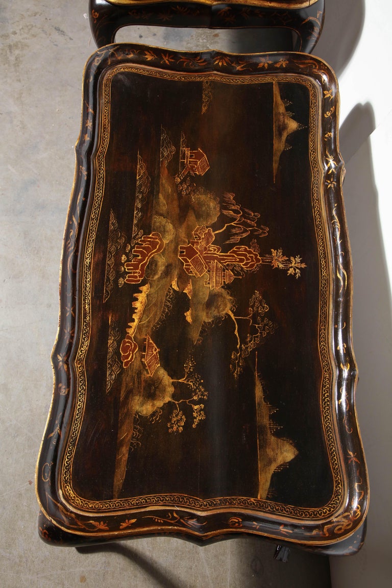 Two Chinese Lacquered Coffee Tables at 1stDibs | chinese lacquer coffee ...