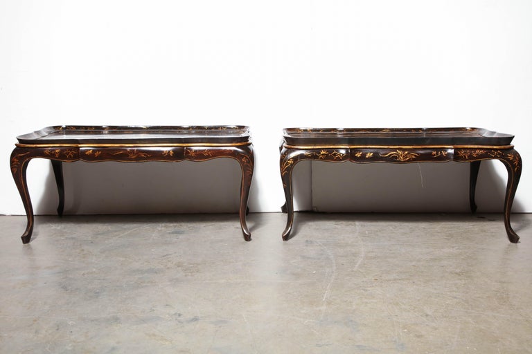 Two Chinese Lacquered Coffee Tables at 1stDibs | chinese lacquer coffee ...
