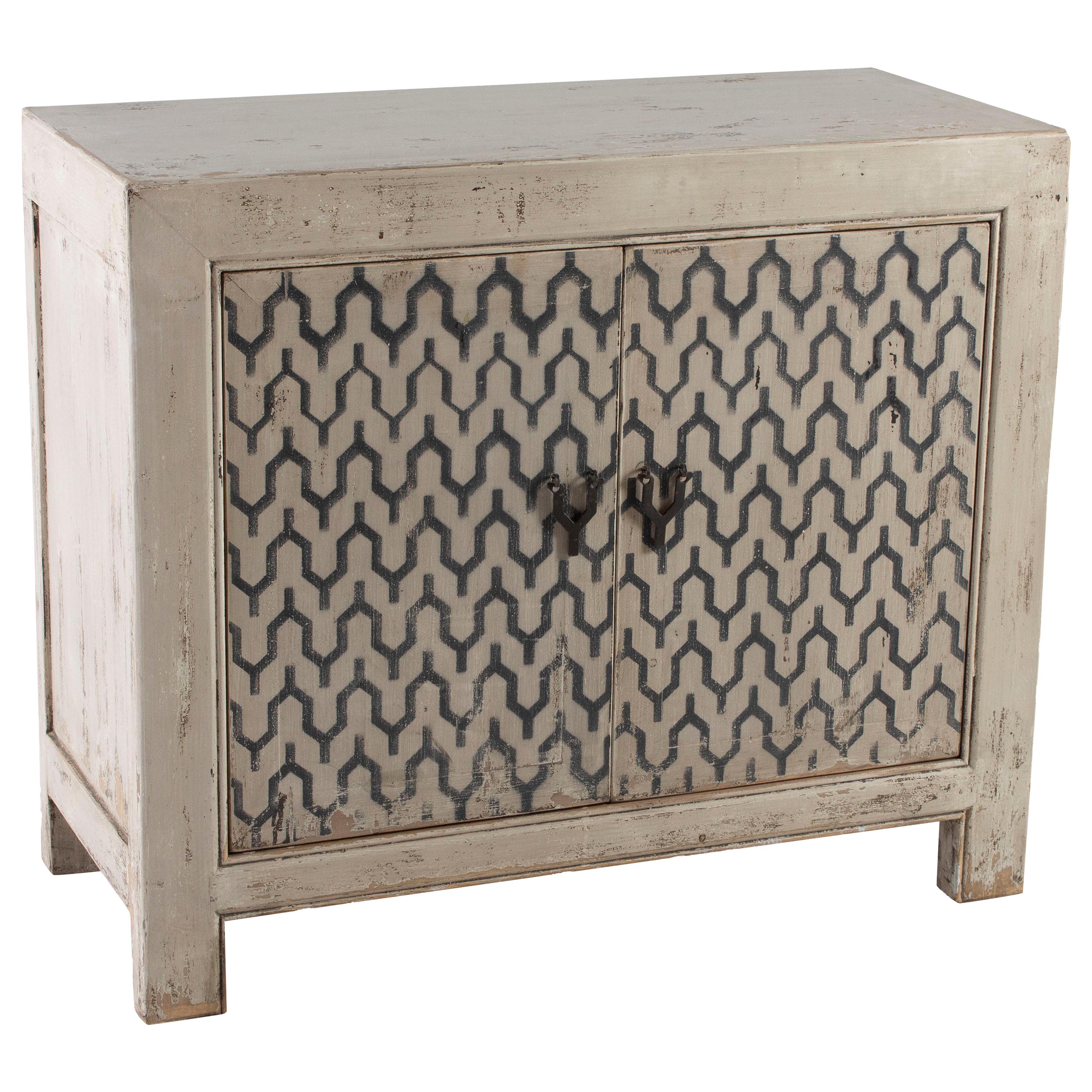 Modernist Inspired Two Door Cabinet For Sale at 1stDibs