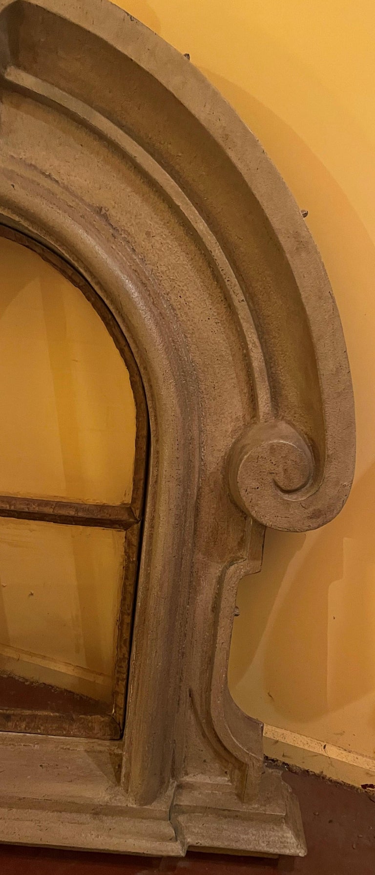 Two Dormer Windows in Cast Iron from the 19th Century For Sale at 1stDibs