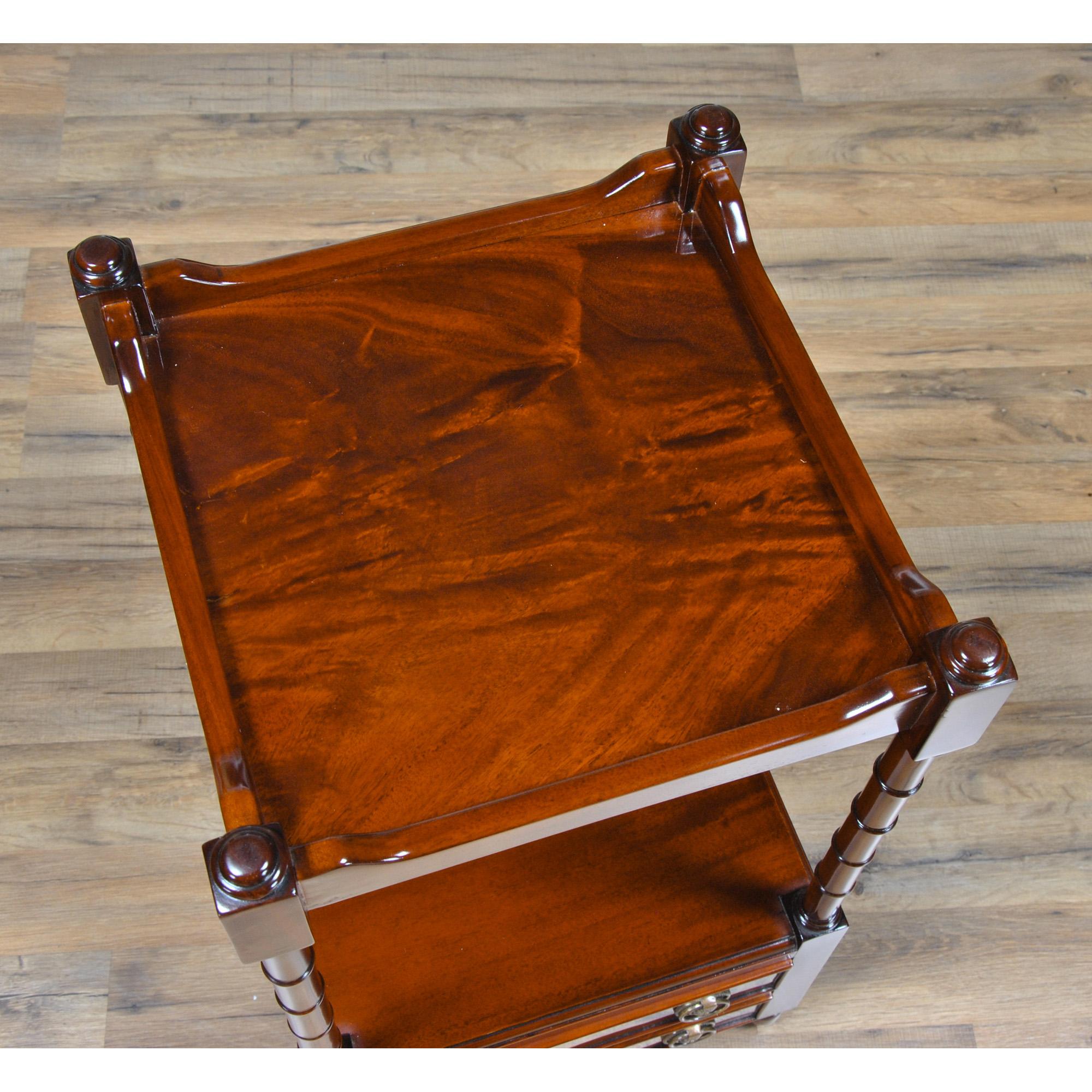 Two Drawer Stand For Sale at 1stDibs