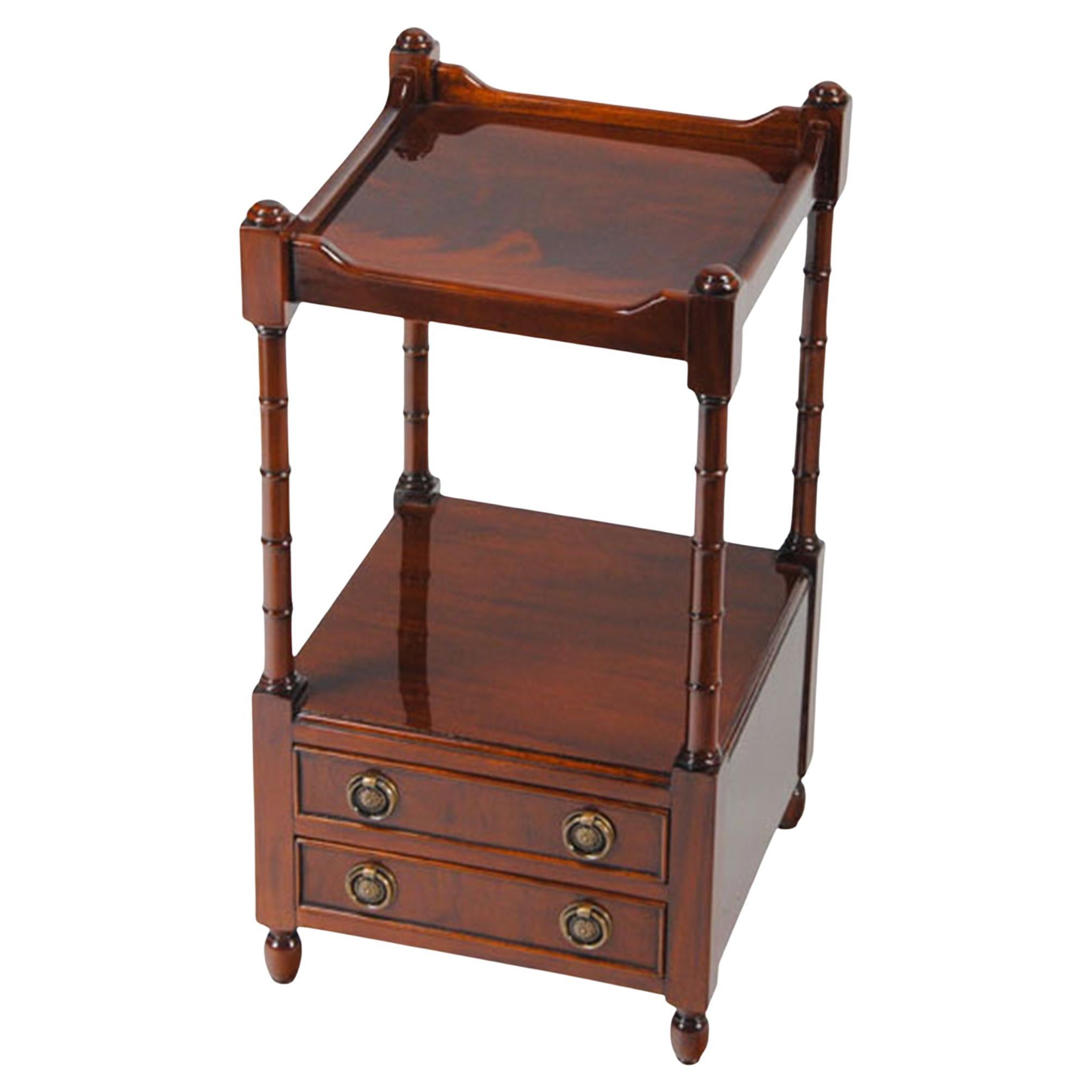 Two Drawer Stand For Sale at 1stDibs