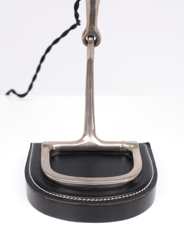 Two EICHHOLTZ Stirrup Table Lamps, 1980s For Sale at 1stDibs