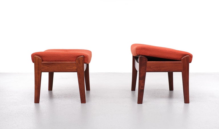 Two Farstrup Adjustable Footstools, Sweden For Sale at 1stDibs