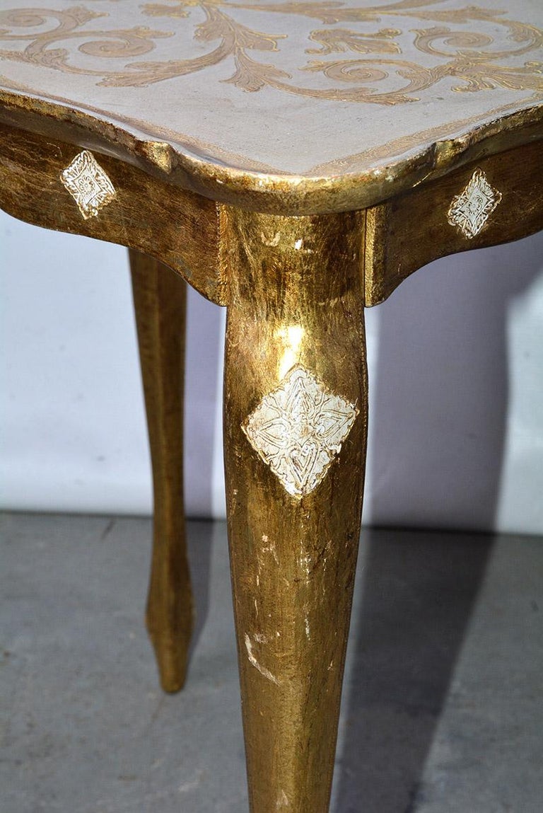 Two Florentine Style Side Tables For Sale at 1stDibs