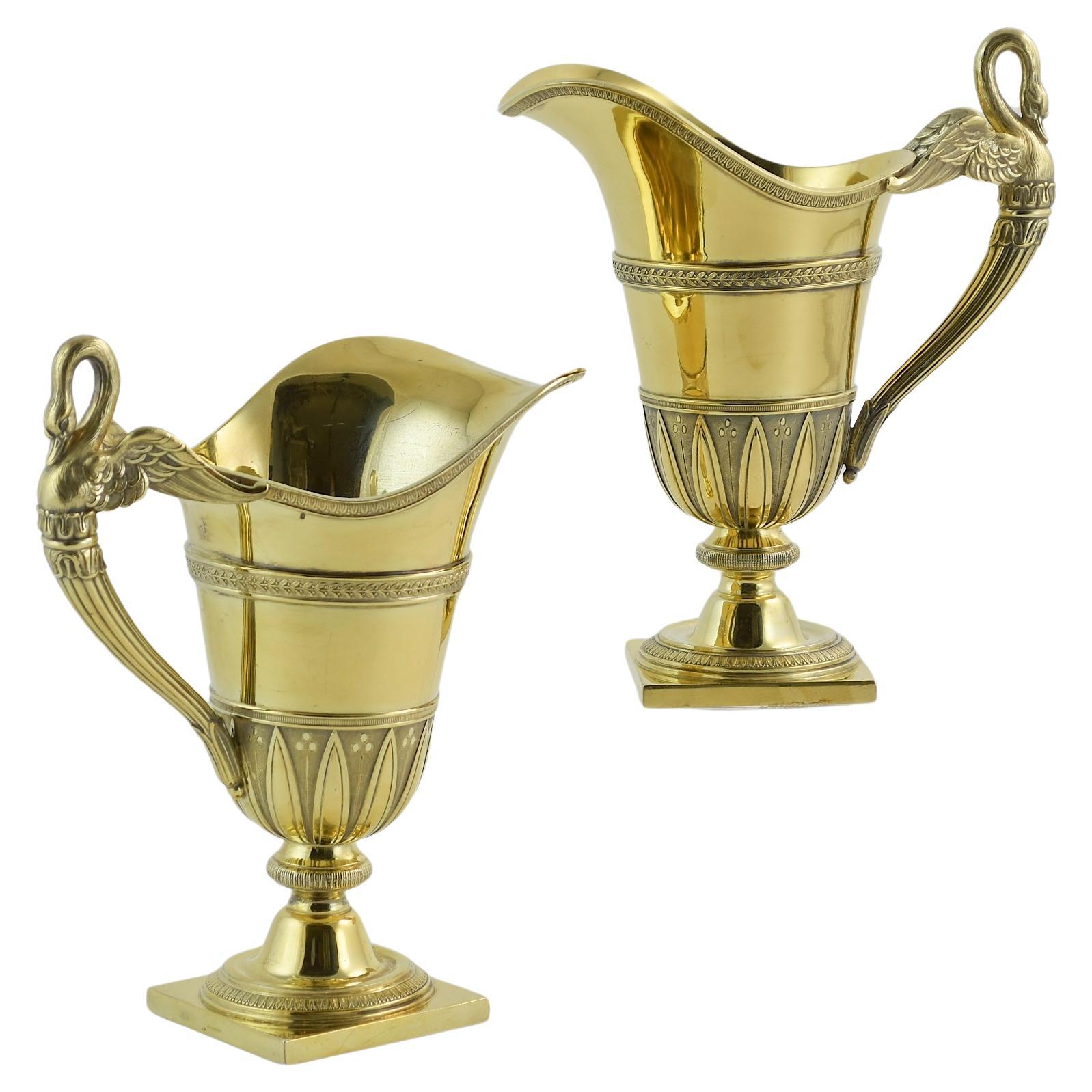 Two French Silver Jugs For Sale at 1stDibs