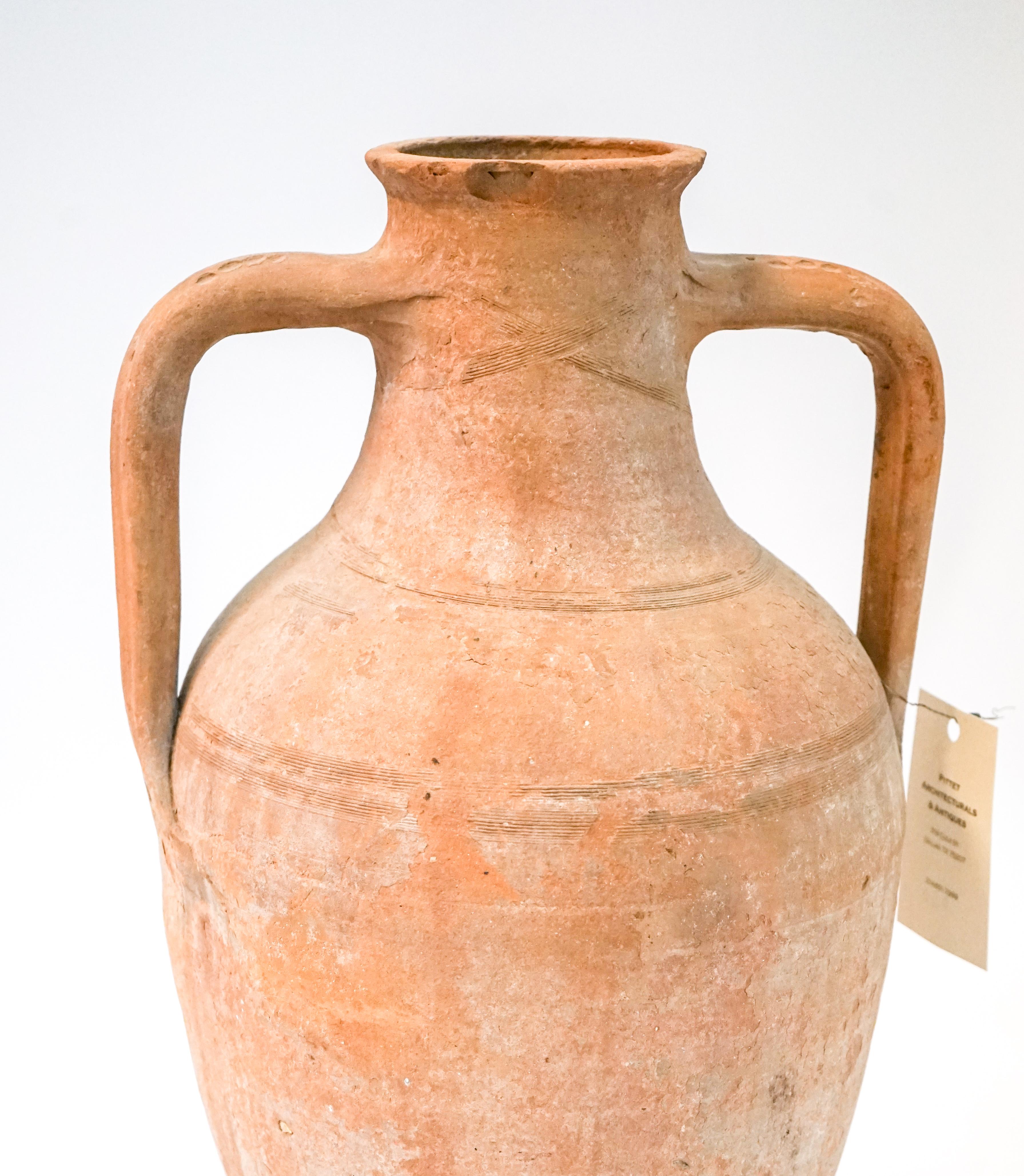 Two Handled Vessel at 1stDibs | large ceramic vessel with two handled