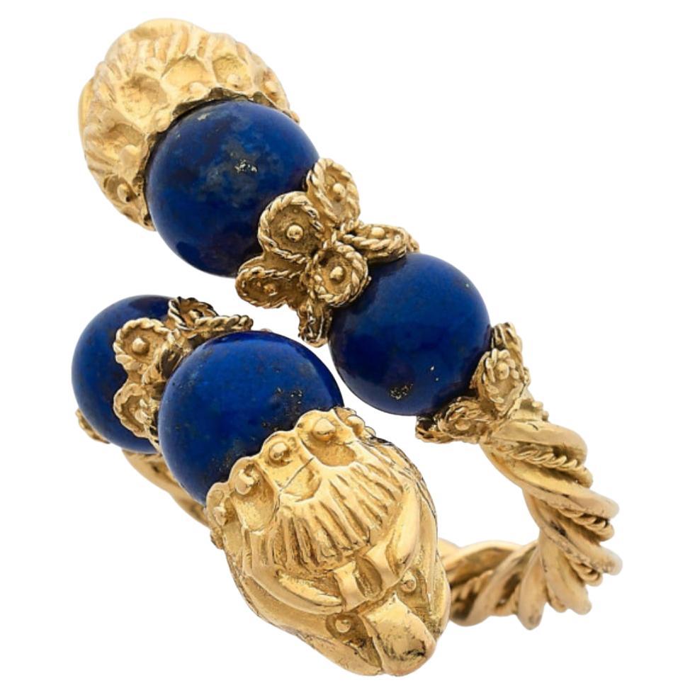 Zolotas Yellow Gold and Gem Set Chimera Ring at 1stDibs