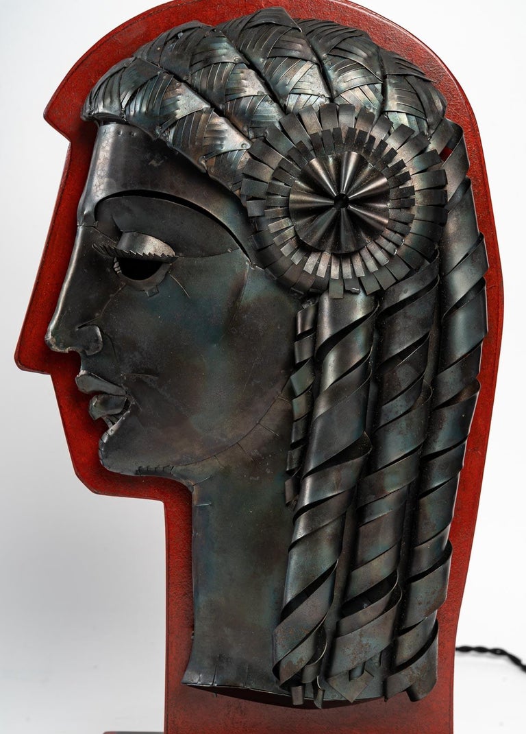 Two heads by Léon Masson For Sale at 1stDibs