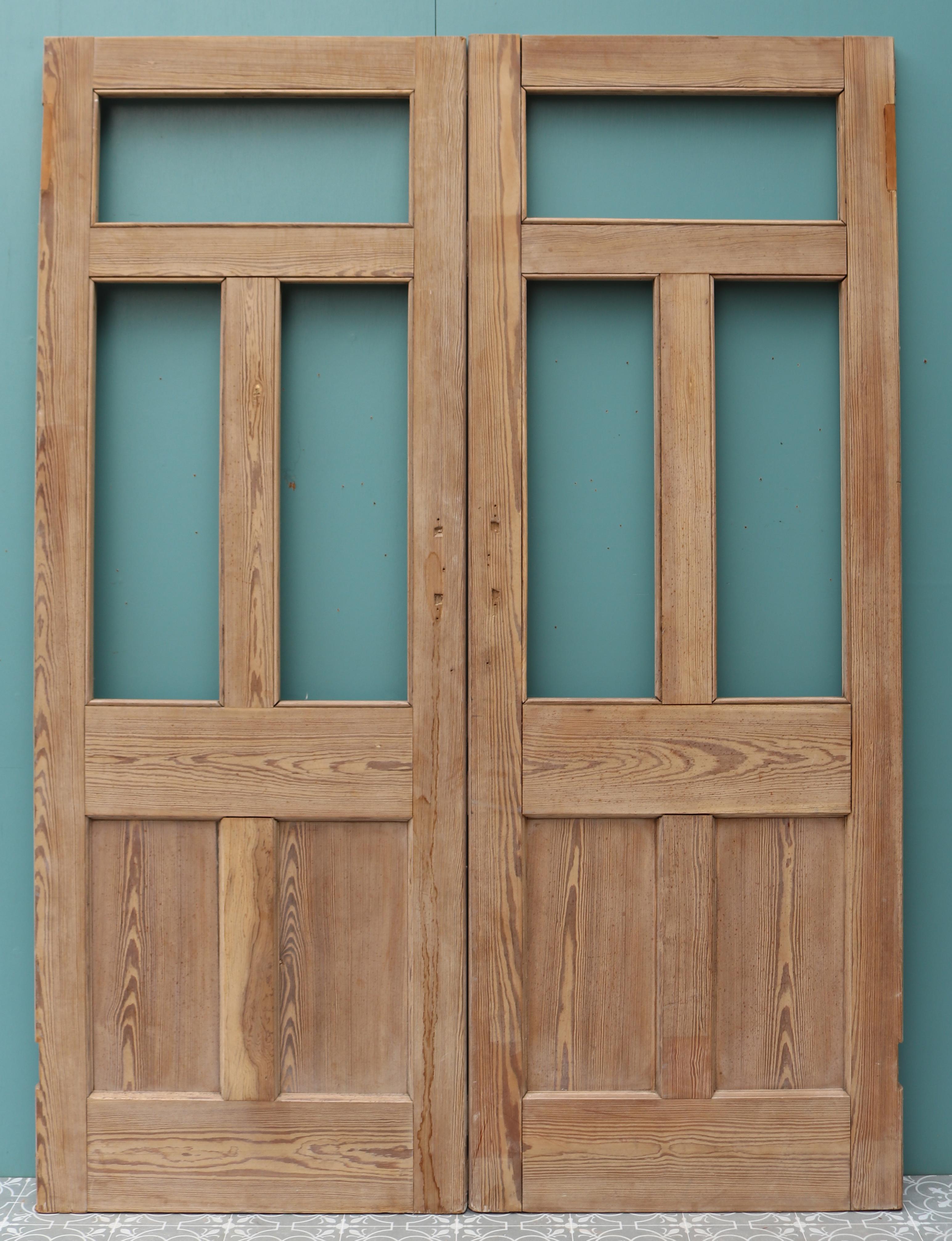 Two Interior Reclaimed Pine Doors at 1stDibs