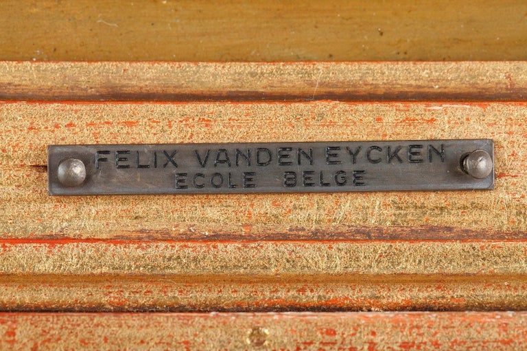 Two Intimist Scenes by Felix Van den Eycken 'Belgian, 19th Century' at ...