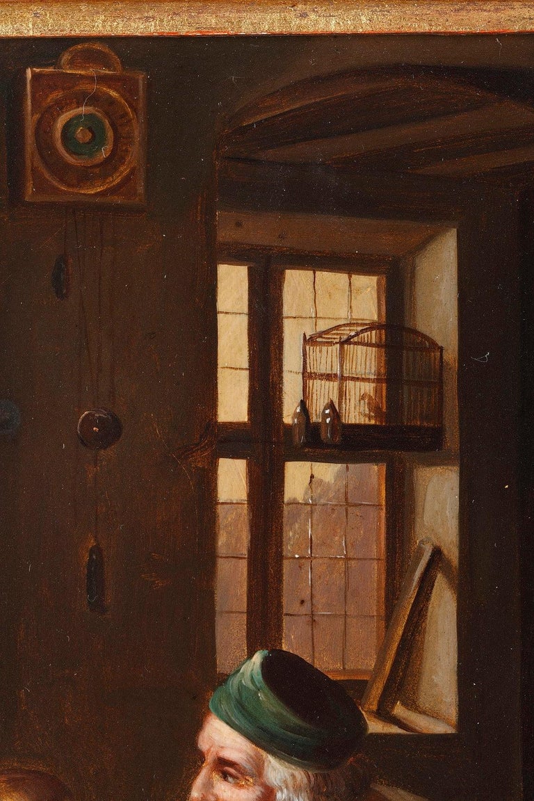 Two Intimist Scenes by Felix Van den Eycken 'Belgian, 19th Century' at ...