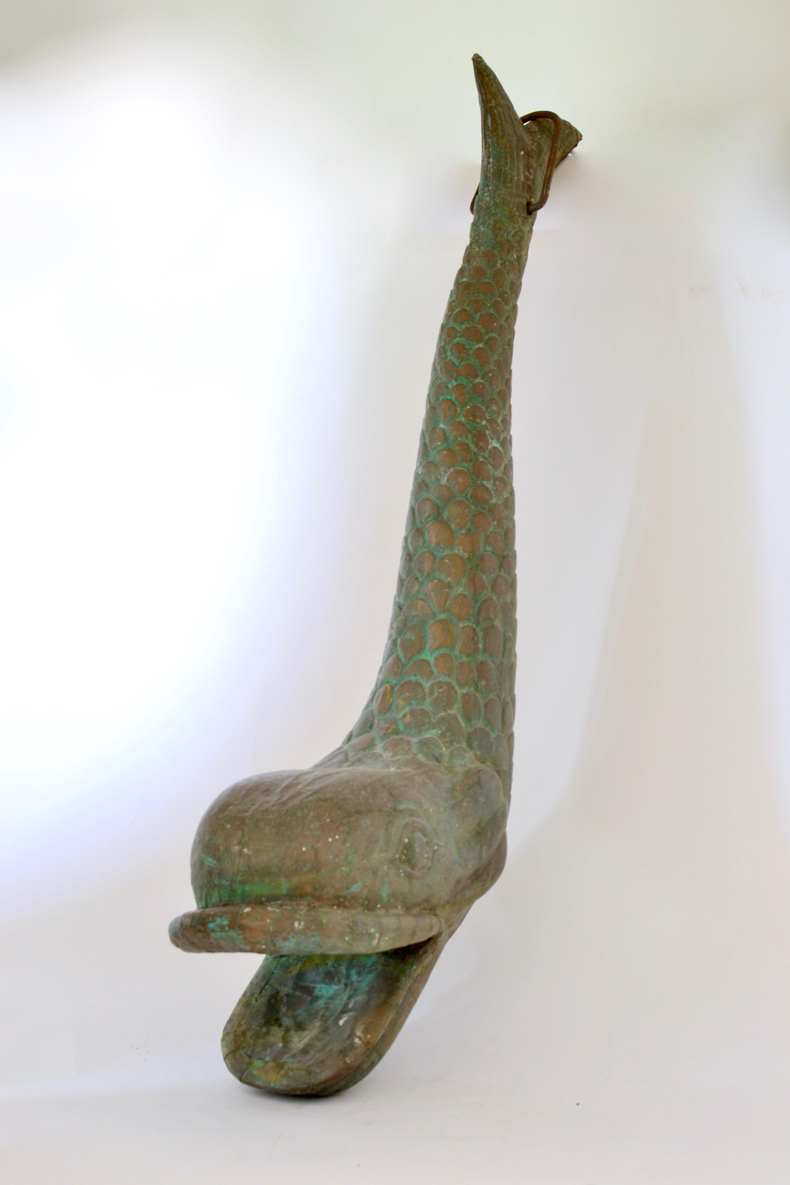 Two Large Fish Sculptures, early 19th c. 123 cm long. at 1stDibs | c ...