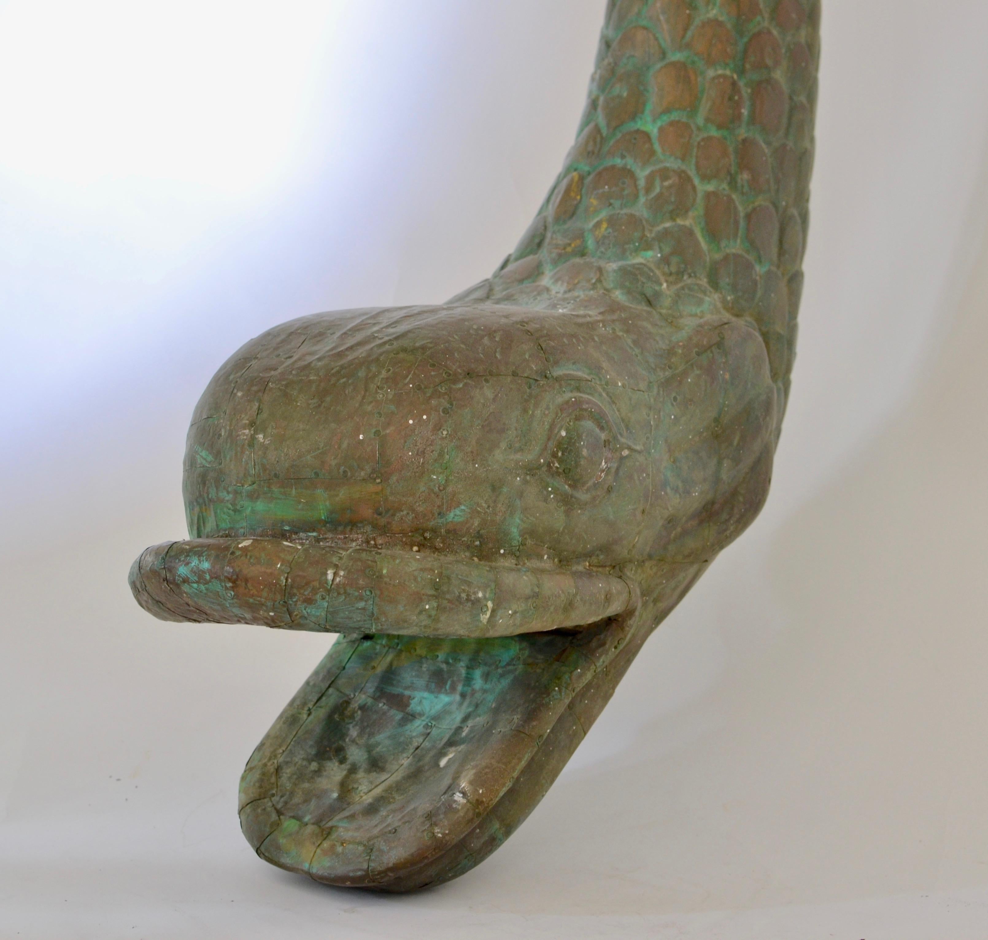 Two Large Fish Sculptures, early 19th c. 123 cm long. at 1stDibs | c ...