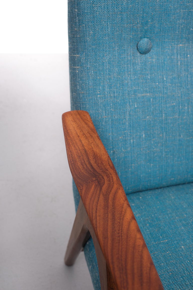 Two Lounge Chairs Louis Van Teeffelen, 1960s, Dutch For Sale at 1stDibs