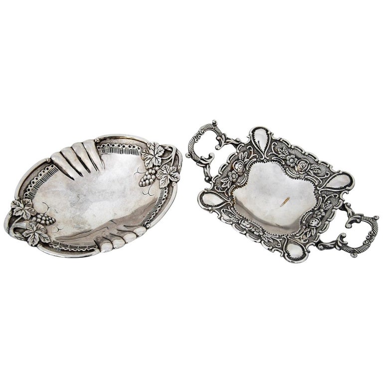 Two Old Decorative Platters For Sale at 1stDibs