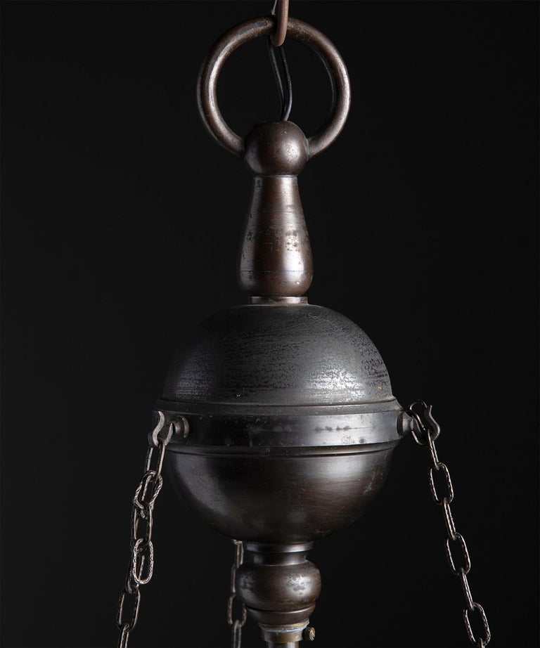 Two Part AEG Pendant with Brass Finish, Germany, circa 1910 For Sale at ...