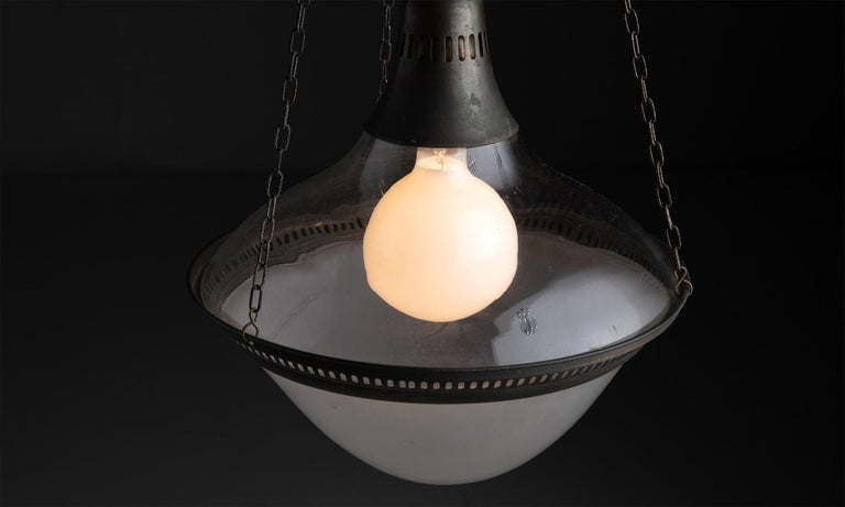 Two Part AEG Pendant with Brass Finish, Germany, circa 1910 For Sale at ...