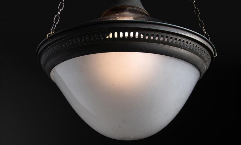 Two Part AEG Pendant with Brass Finish, Germany, circa 1910 For Sale at ...