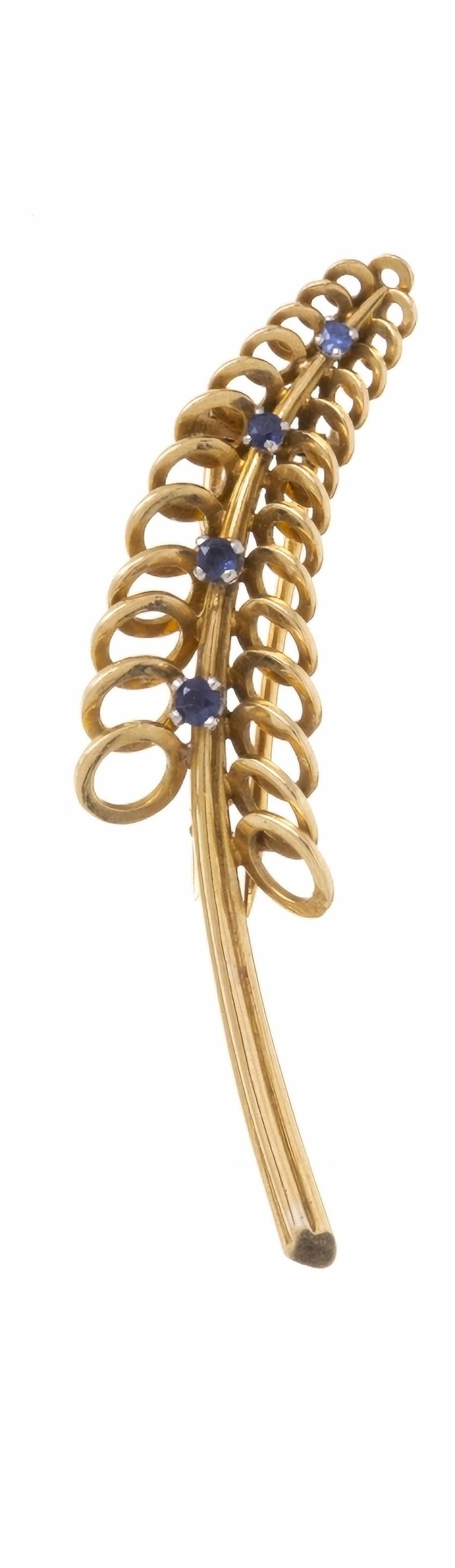 Two Pins in Gold Marchak, Paris, from the End of the 19th Century Art ...